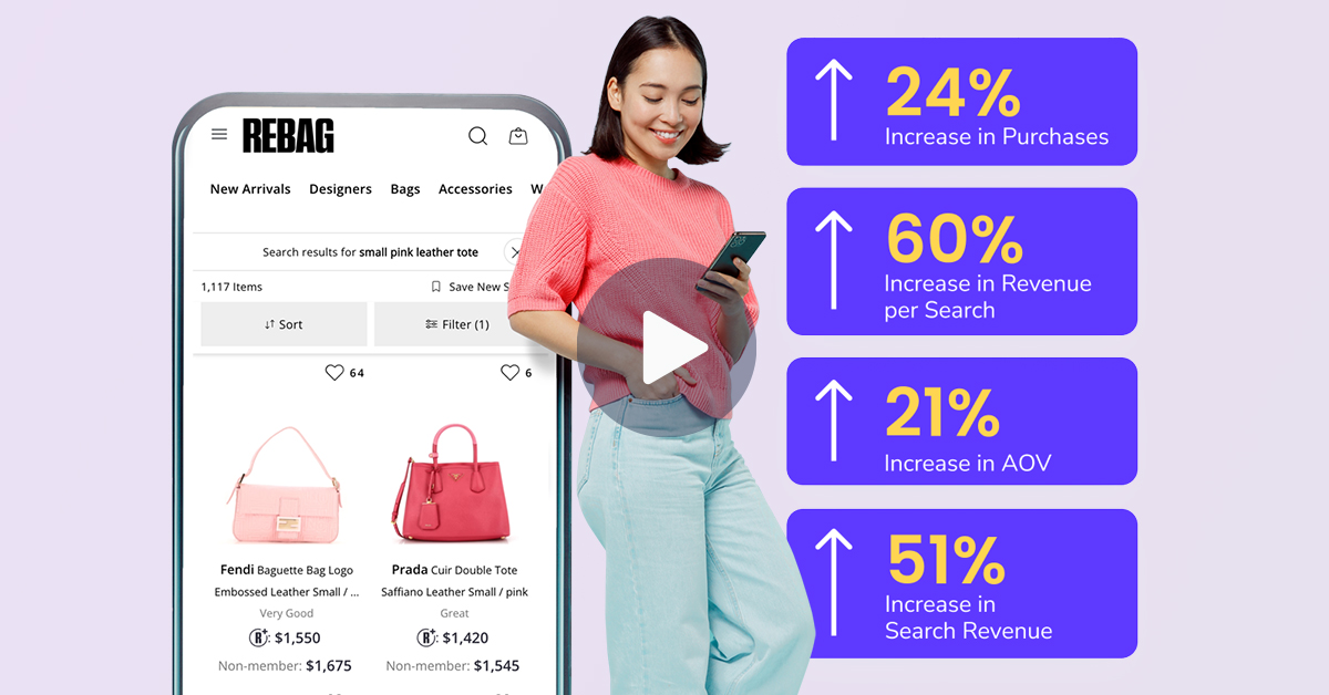 Gain A Competitive Edge With AI-First eCommerce Search: Luxury Resale Retailer Case Study ...